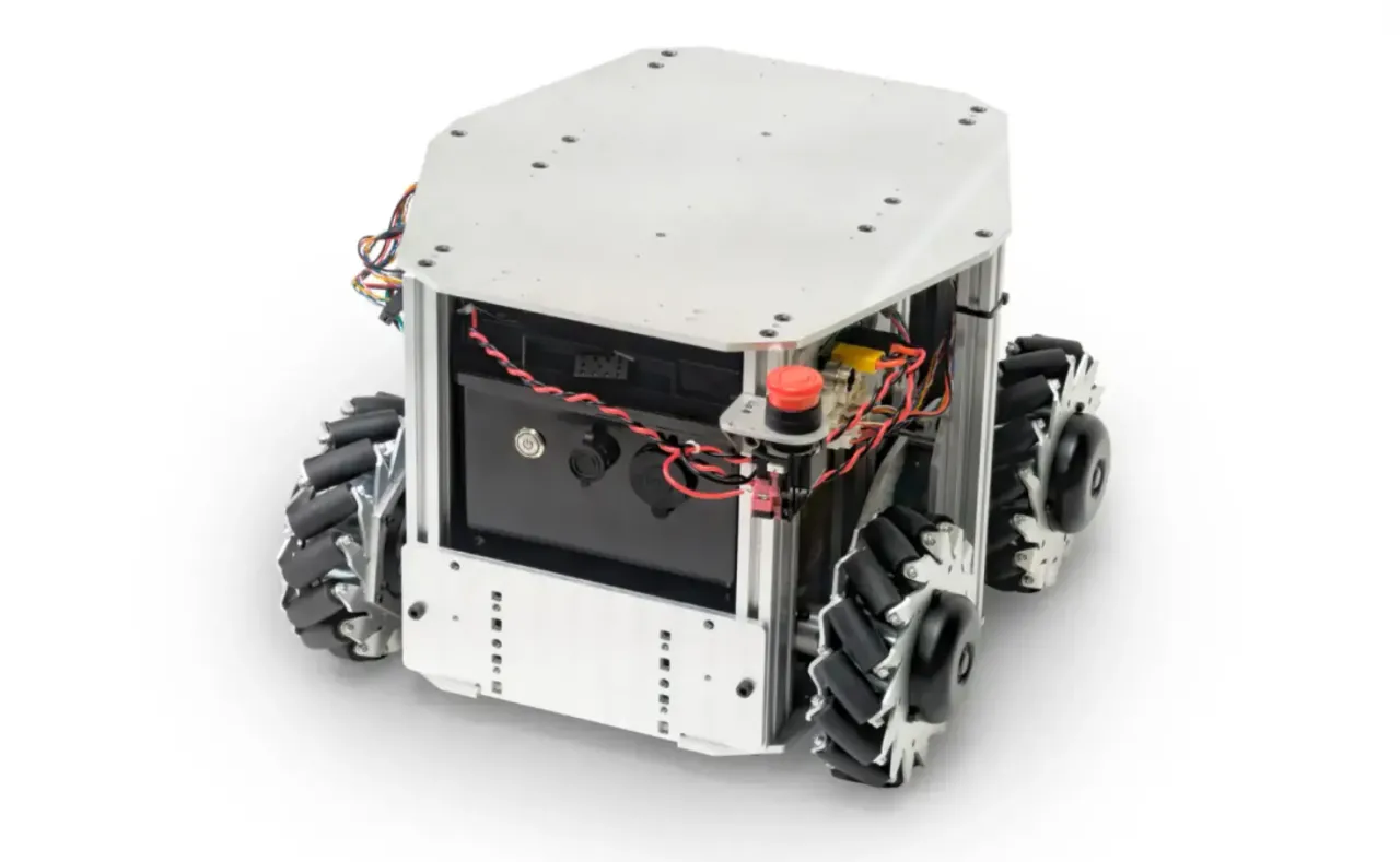 稼動時間が約4倍に！可搬重量約40kgのメカナムホイール搭載ロボットをヴイストンが発売 | RoboStep